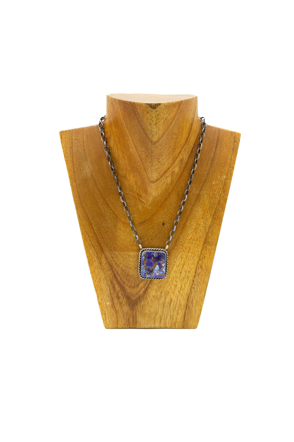 Gale Necklace - Purple Mojave – JoJo Silver Co.